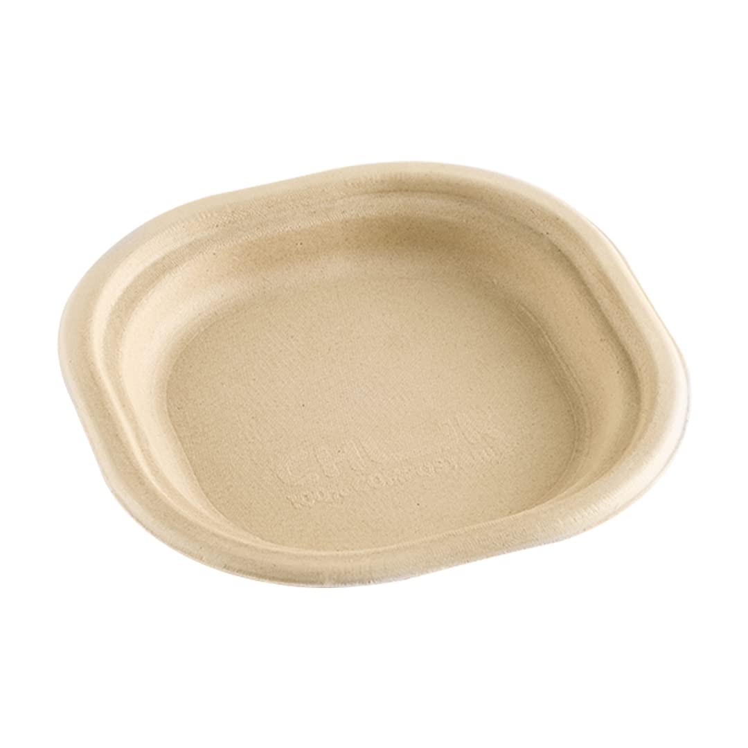 Chuk BioDegradable Disposable and Eco-Friendly Meal Plate (6 Inch ...